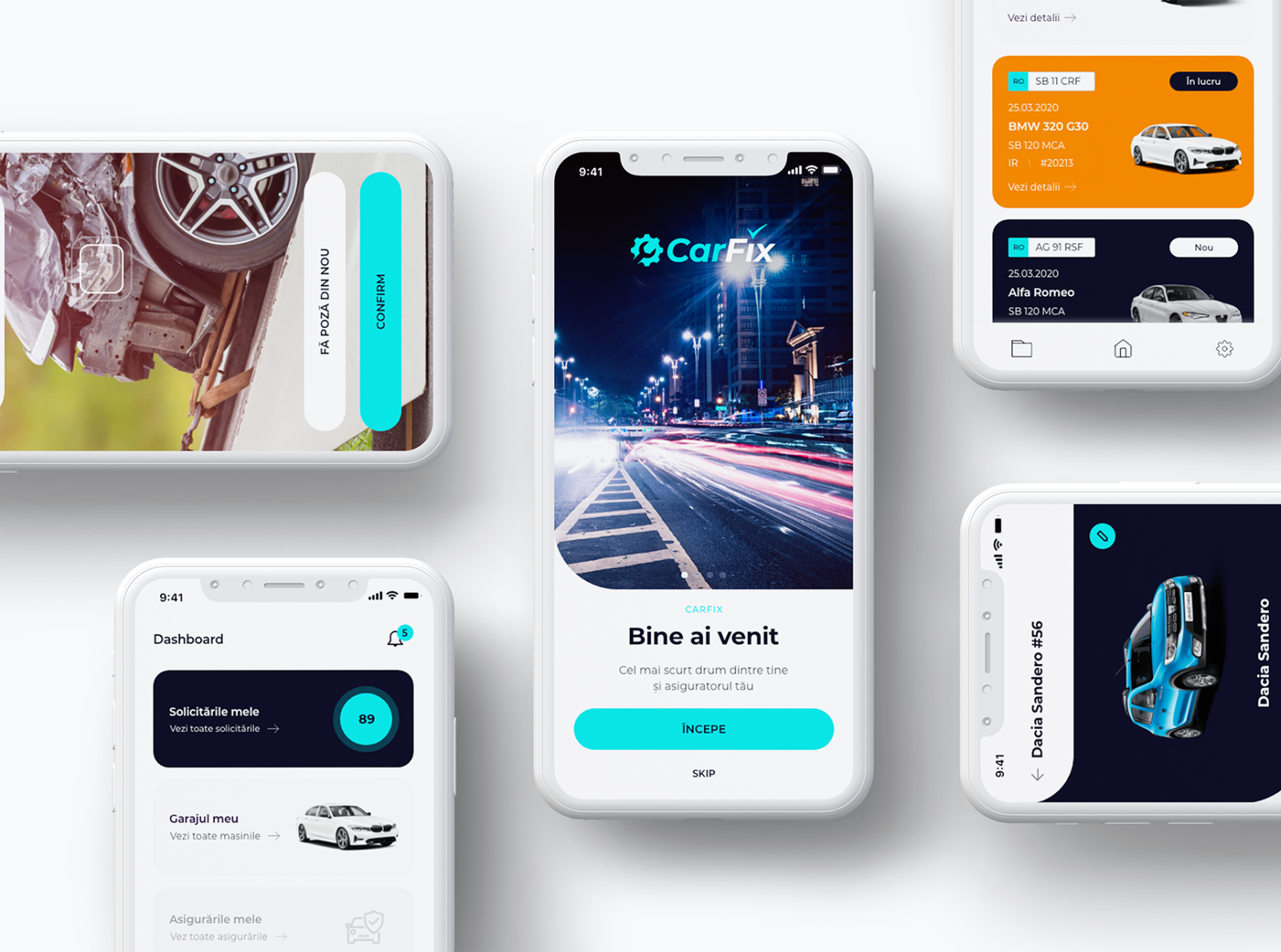 CarFix - Car Insurance APP by George Pătru for eJumpDigital on Dribbble