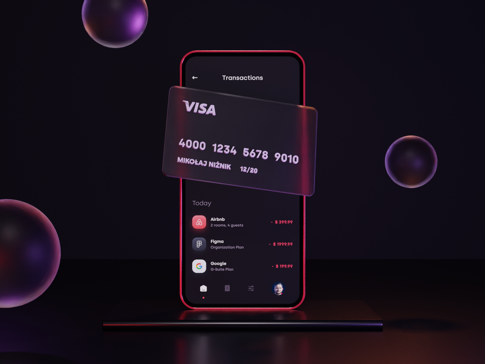 Transparency Banking by Mikolaj on Dribbble