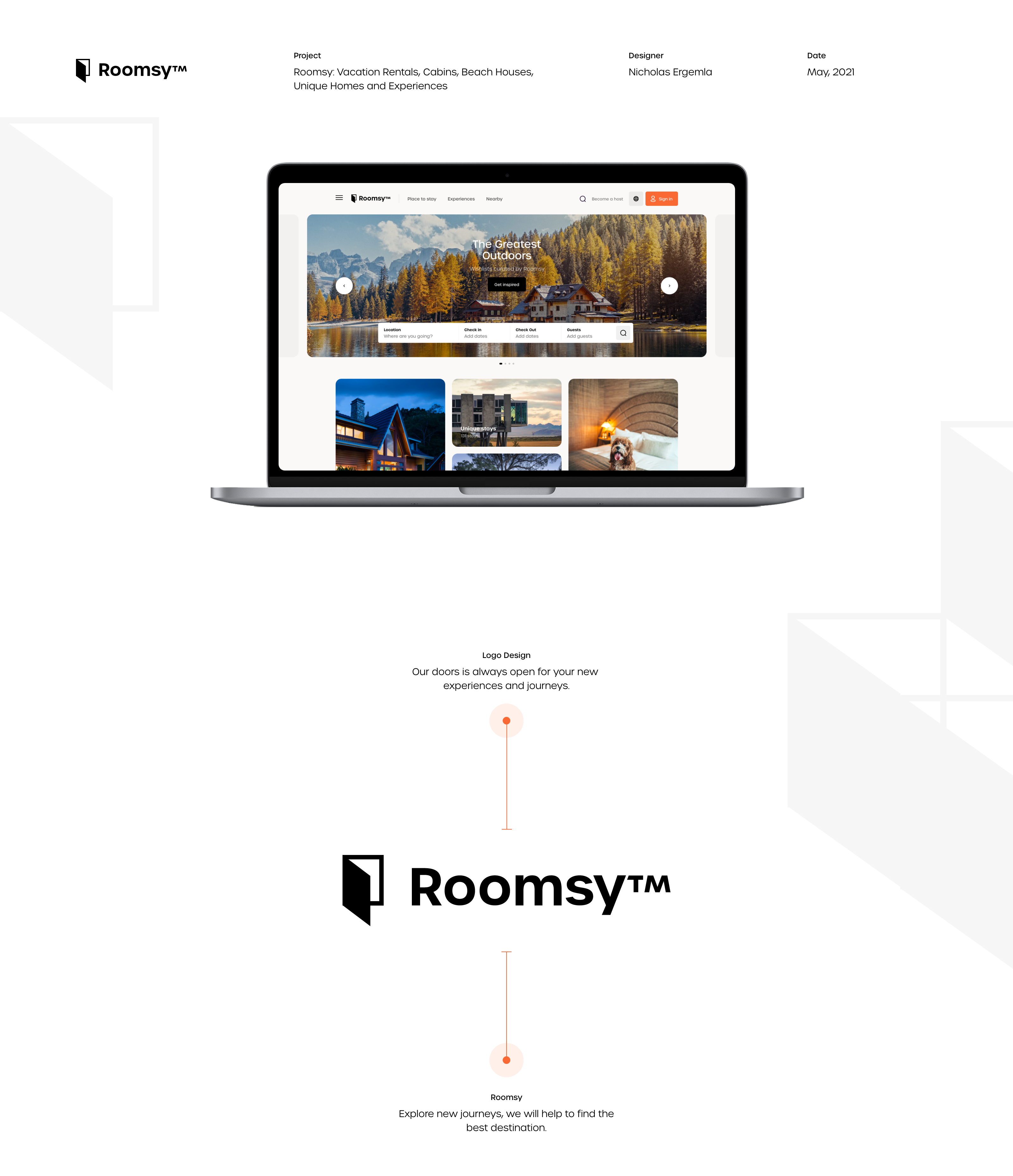 Roomsy UI by Nicholas Ergemla for Steelmonk on Dribbble