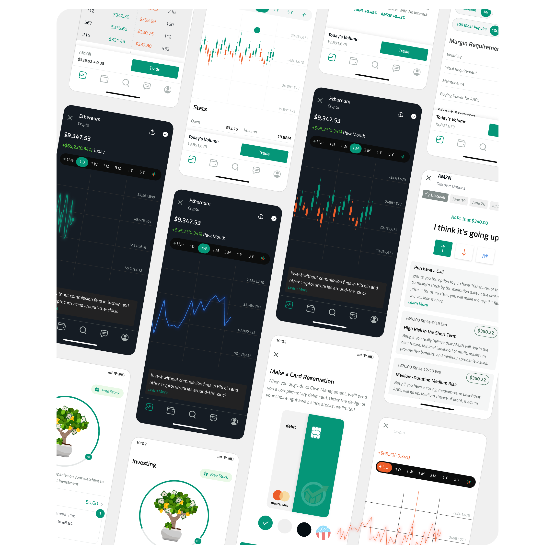 Quanta | Crypto Trading Mobile App UI UX Design Case Study by Clyro: UI ...