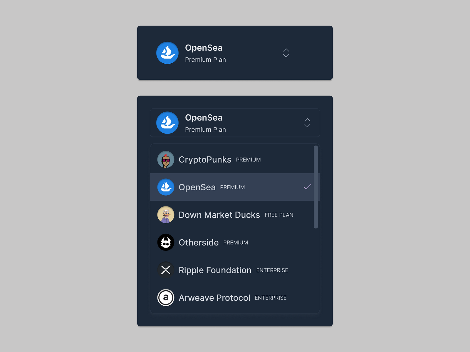 Server Selector Component Discord Bot Dashboard For Droid By Mart