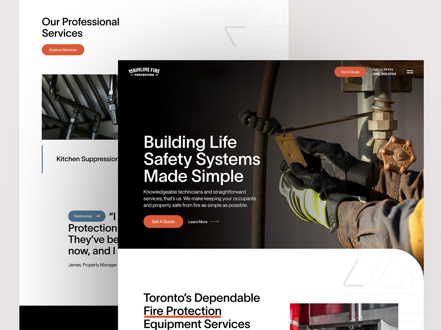 Mainline Fire Protection - Safety Systems, Rebranding by SONGEEZ for ...