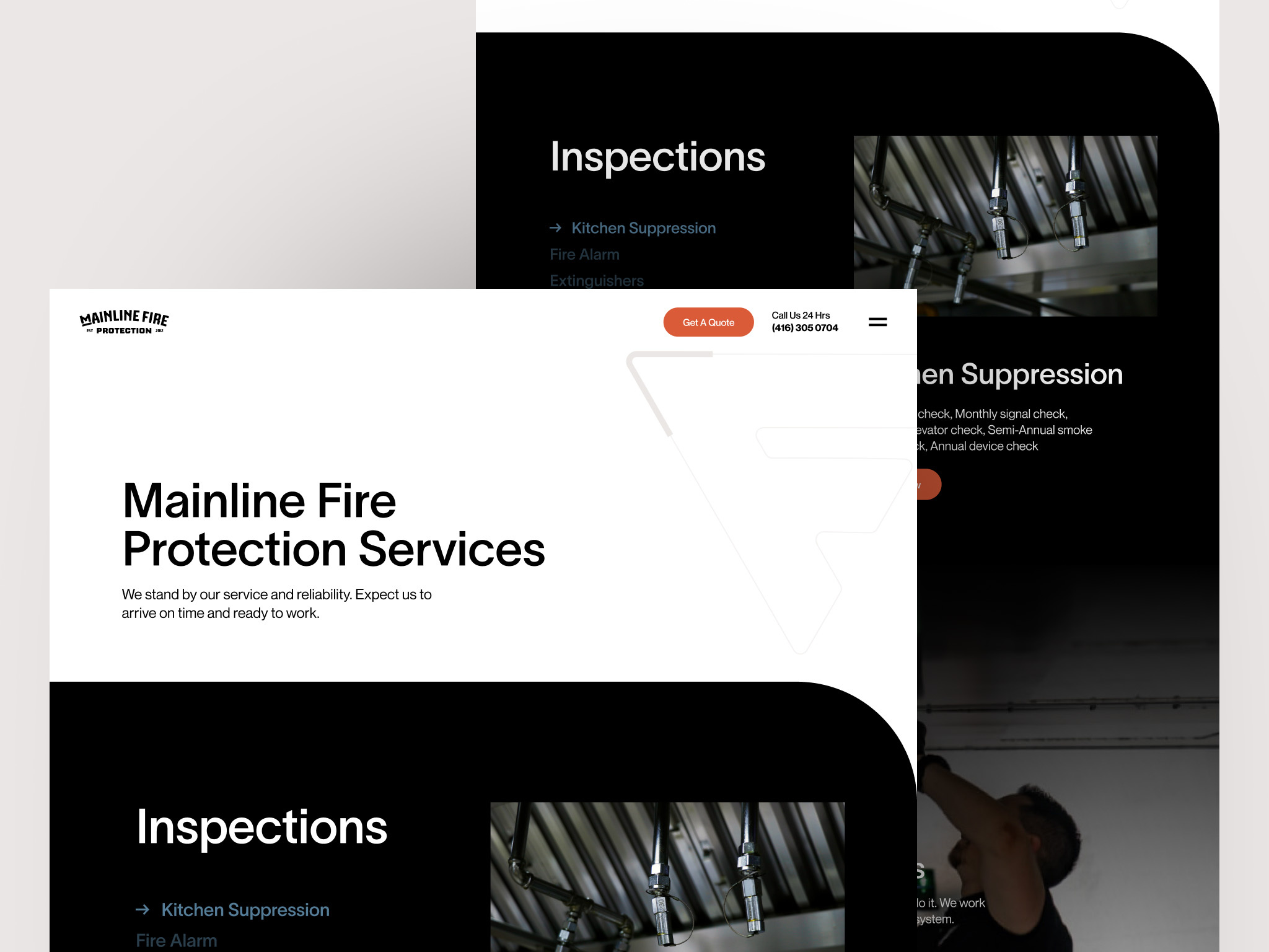 Mainline Fire Protection - Safety Systems, Rebranding by SONGEEZ for ...