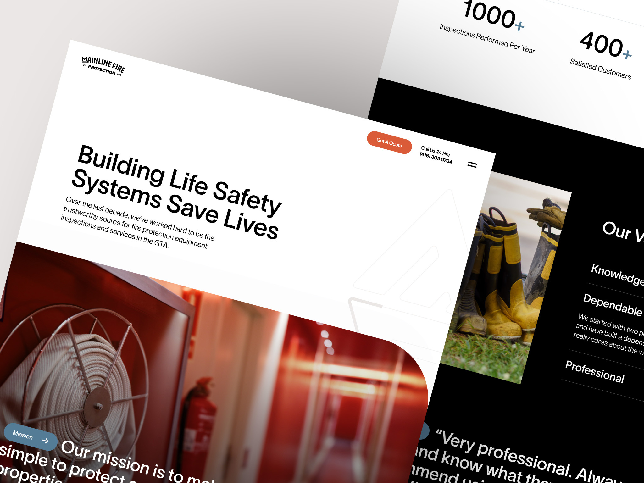 Mainline Fire Protection - Safety Systems, Rebranding by SONGEEZ for ...