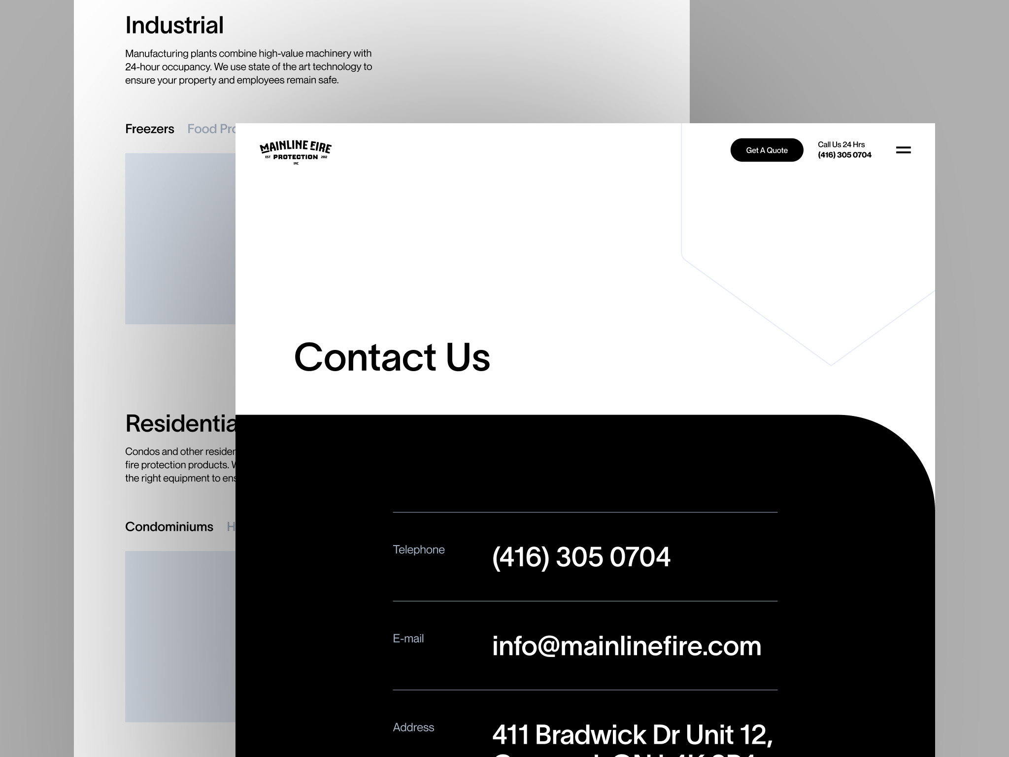 Mainline Fire Protection - Safety Systems, Rebranding by SONGEEZ for ...