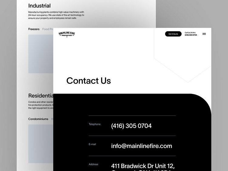 Mainline Fire Protection - Safety Systems, Rebranding by SONGEEZ for ...