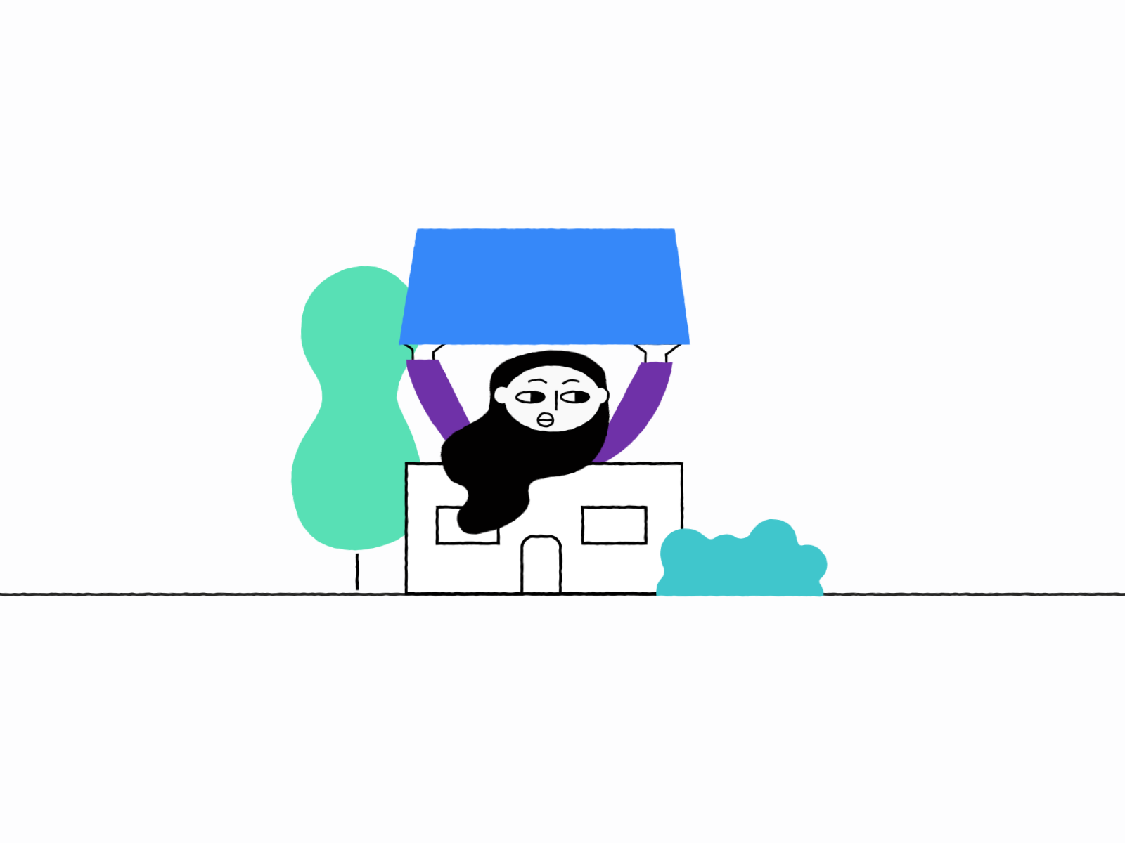 Confinement - 2D Animation Loop by Regina Cas - Product Designer on ...