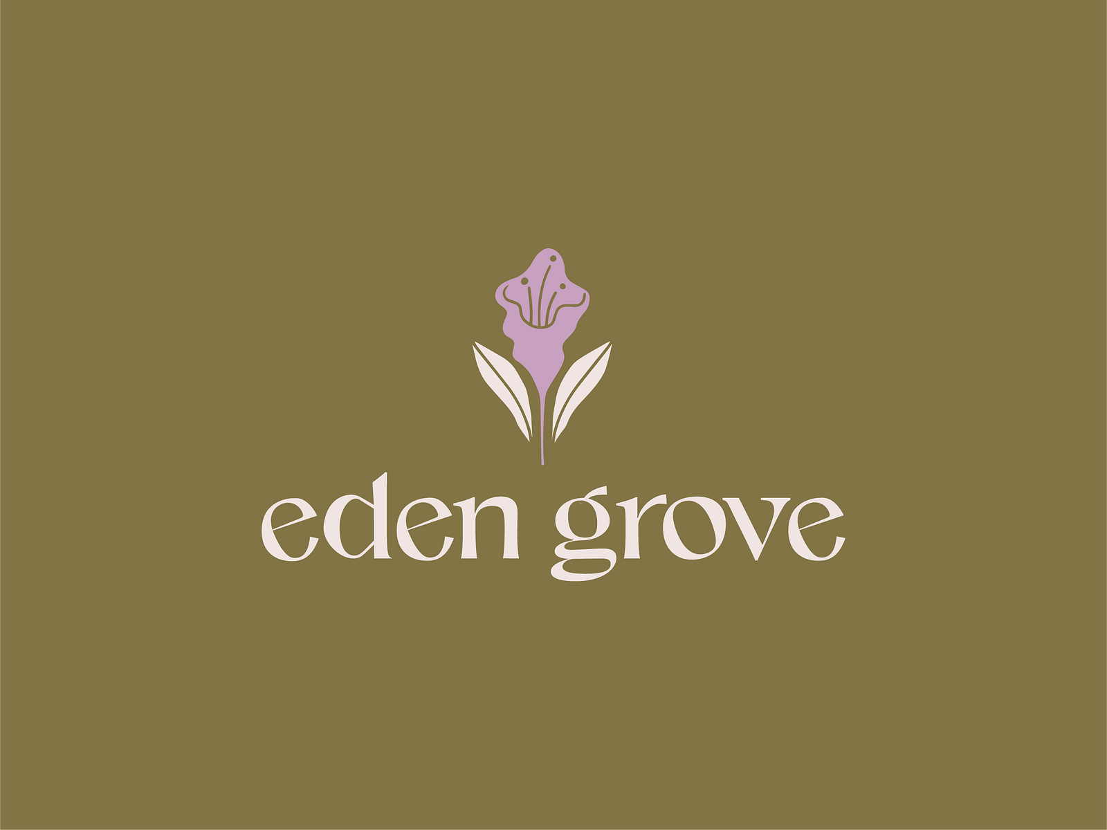 Eden Grove - Brand Identity by Aimee Skaer for Averson Creative on Dribbble