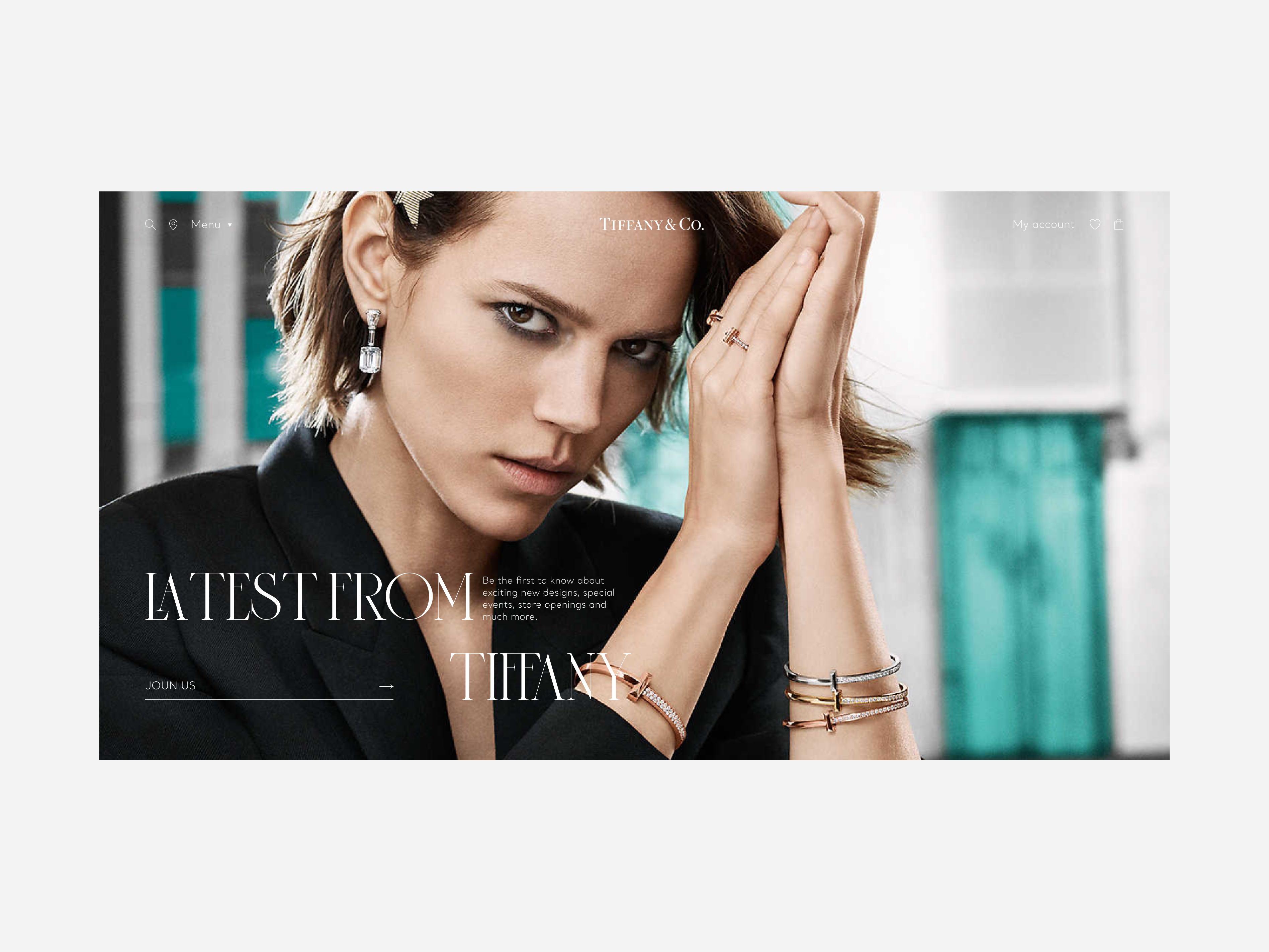 Tiffany & Co — redesign website. Catalog & Product Page by Evgeny ...