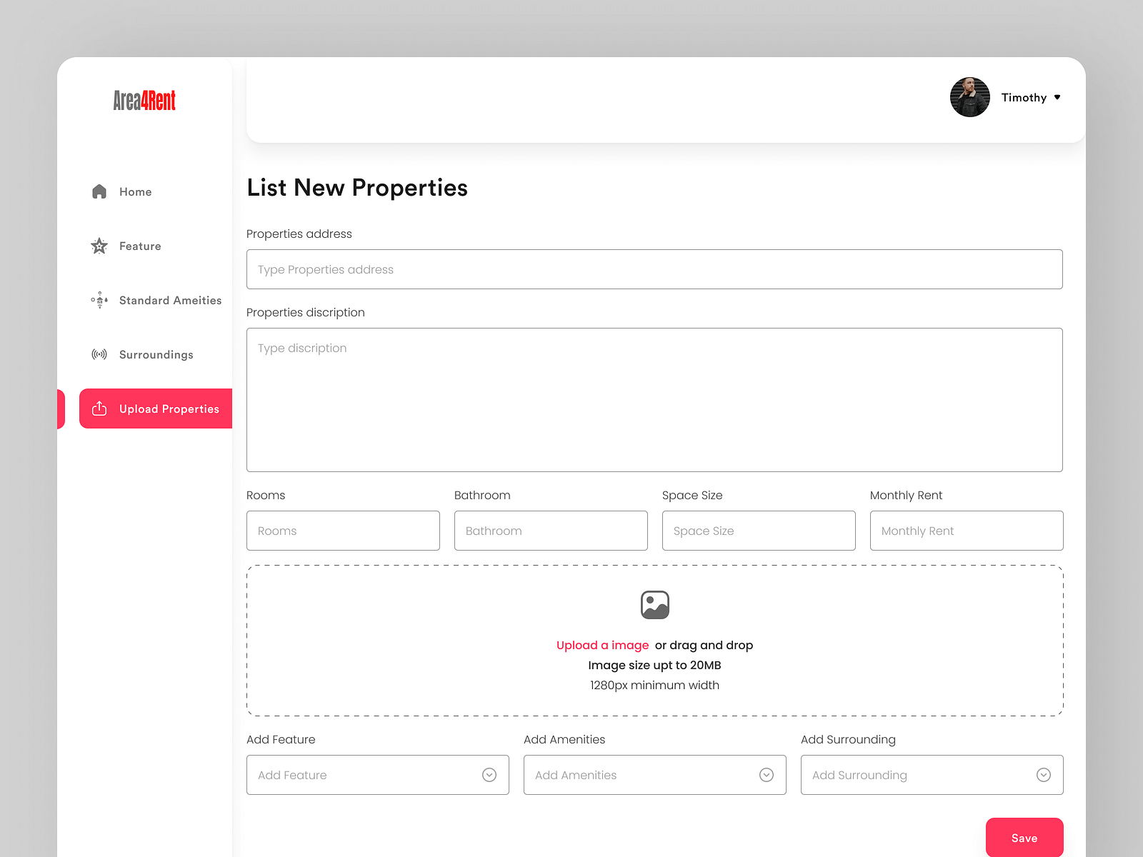 Upload Properties Dashboard Design By Ilias Miah On Dribbble 4913