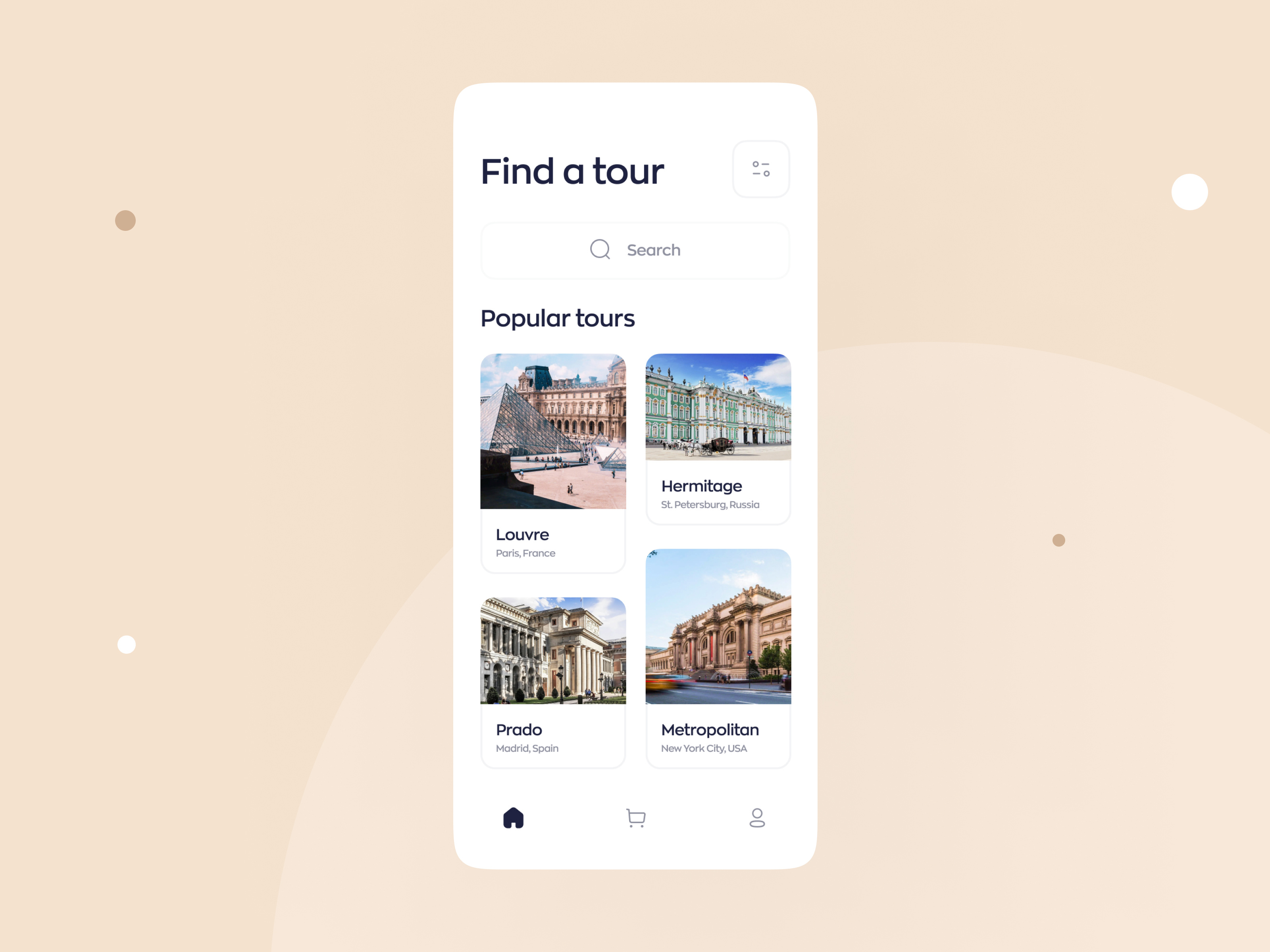 VR Tour App by Dmitry Lauretsky for Ronas IT | UI/UX Team on Dribbble