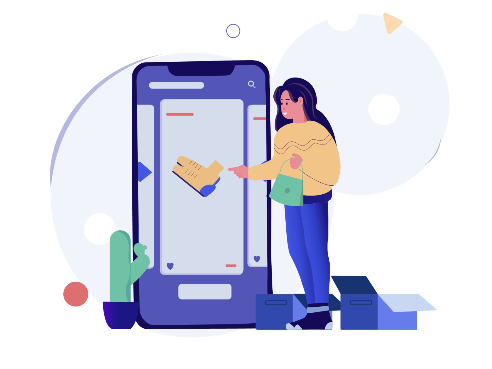 Ecommerce Animation by Galaxy UX Studio on Dribbble