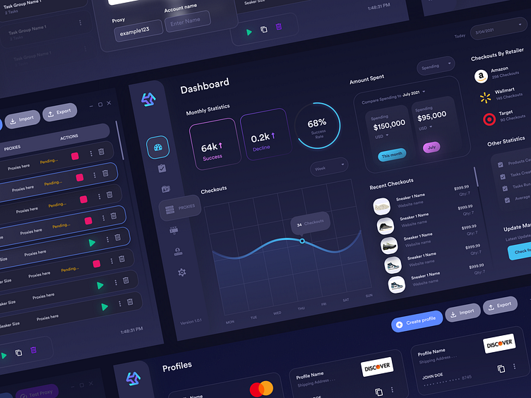 Lumen – Desktop App UI/UX by Leo M on Dribbble