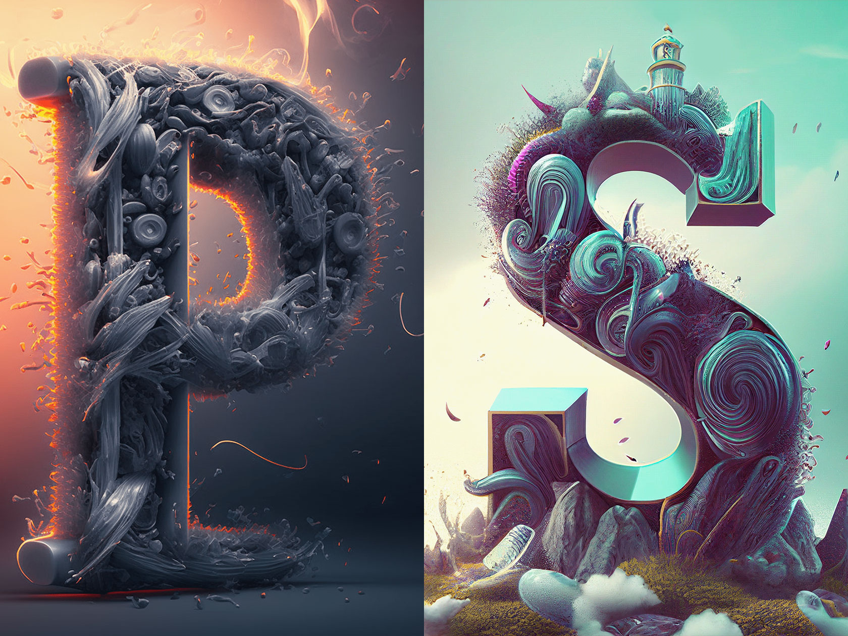 Typography series by FilipeSJ 🤘🏼 on Dribbble