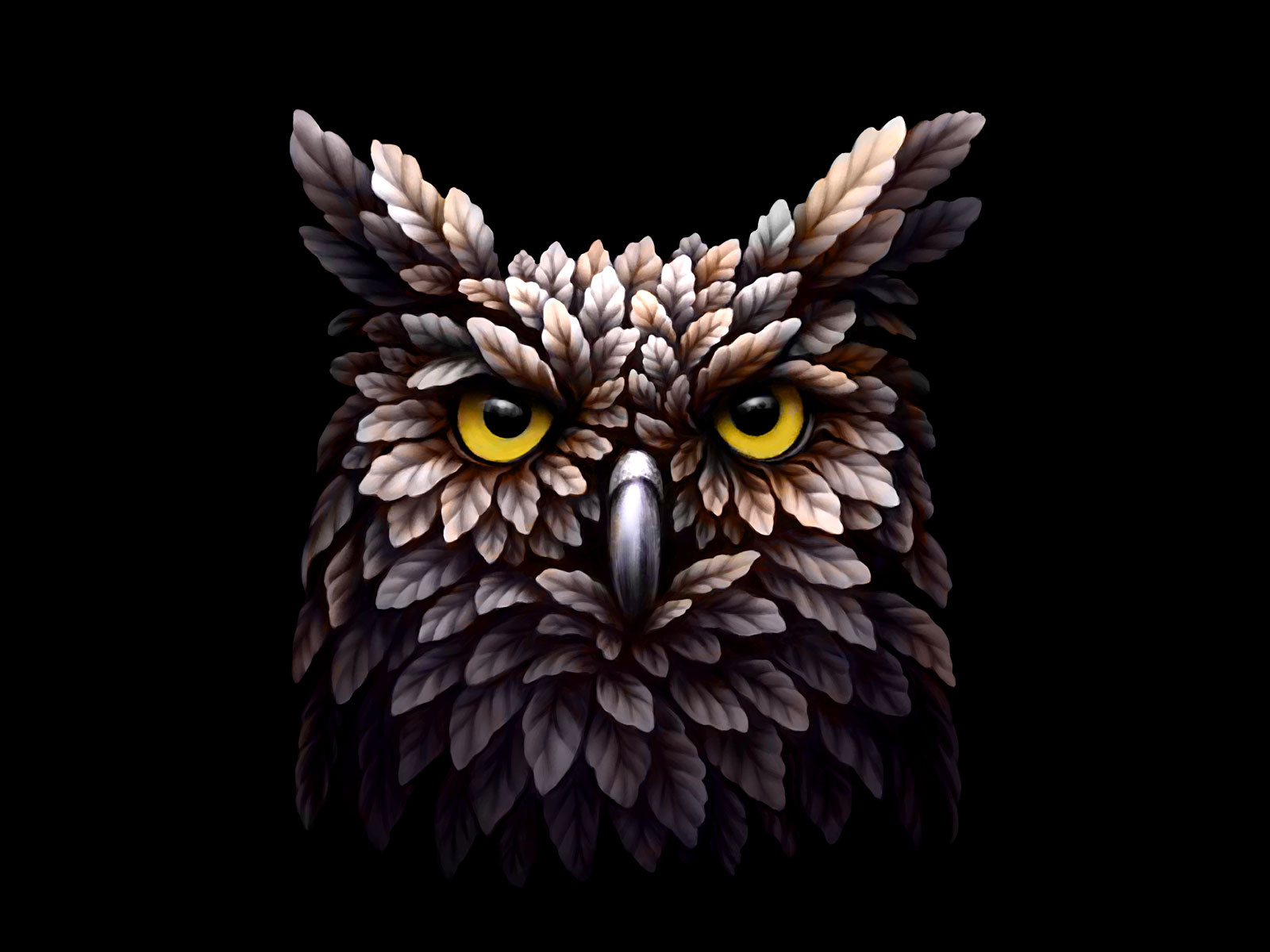 Owl by Sergey Kovalenko on Dribbble