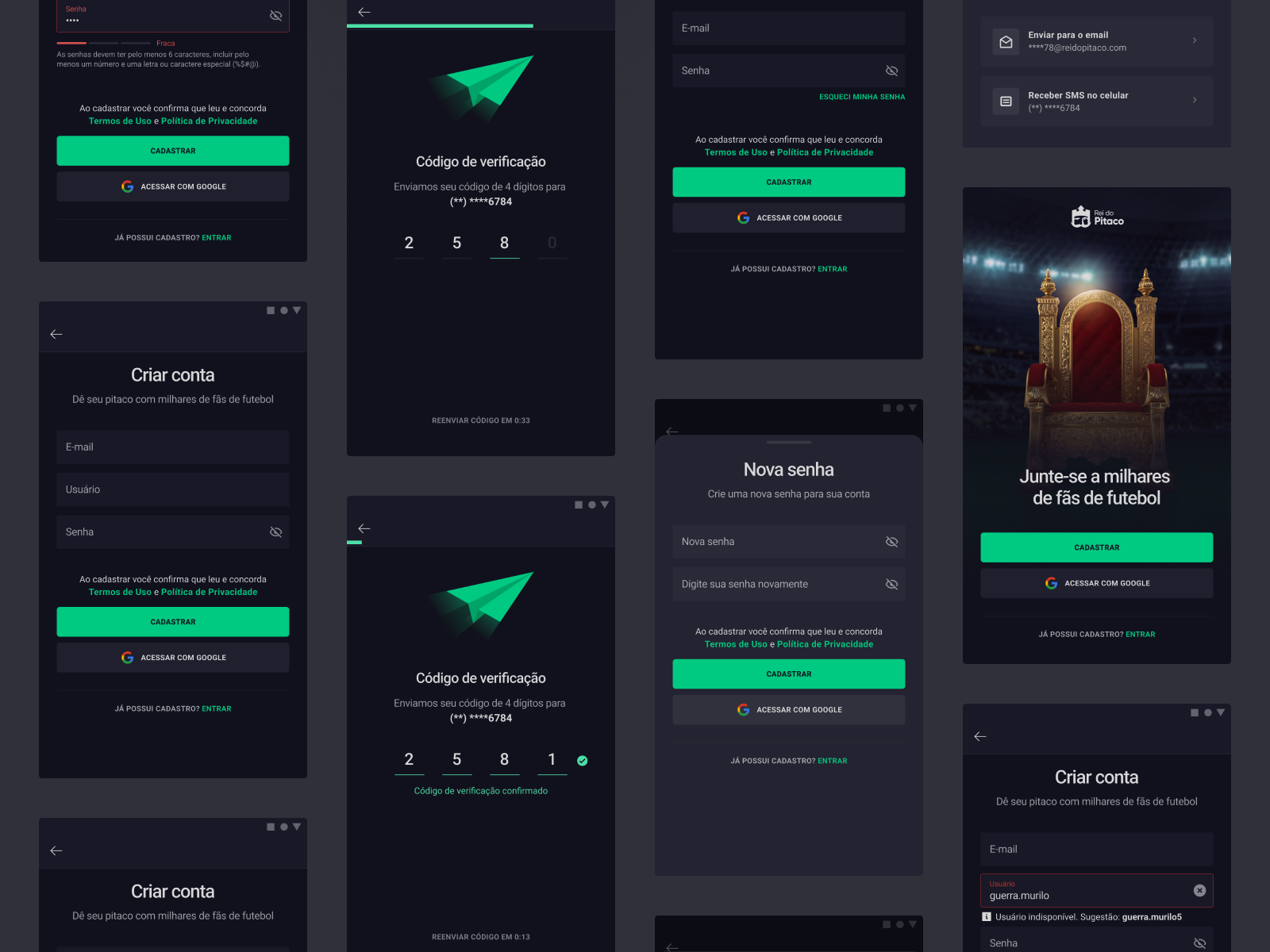 Fantasy Game - App by Murilo Guerra on Dribbble