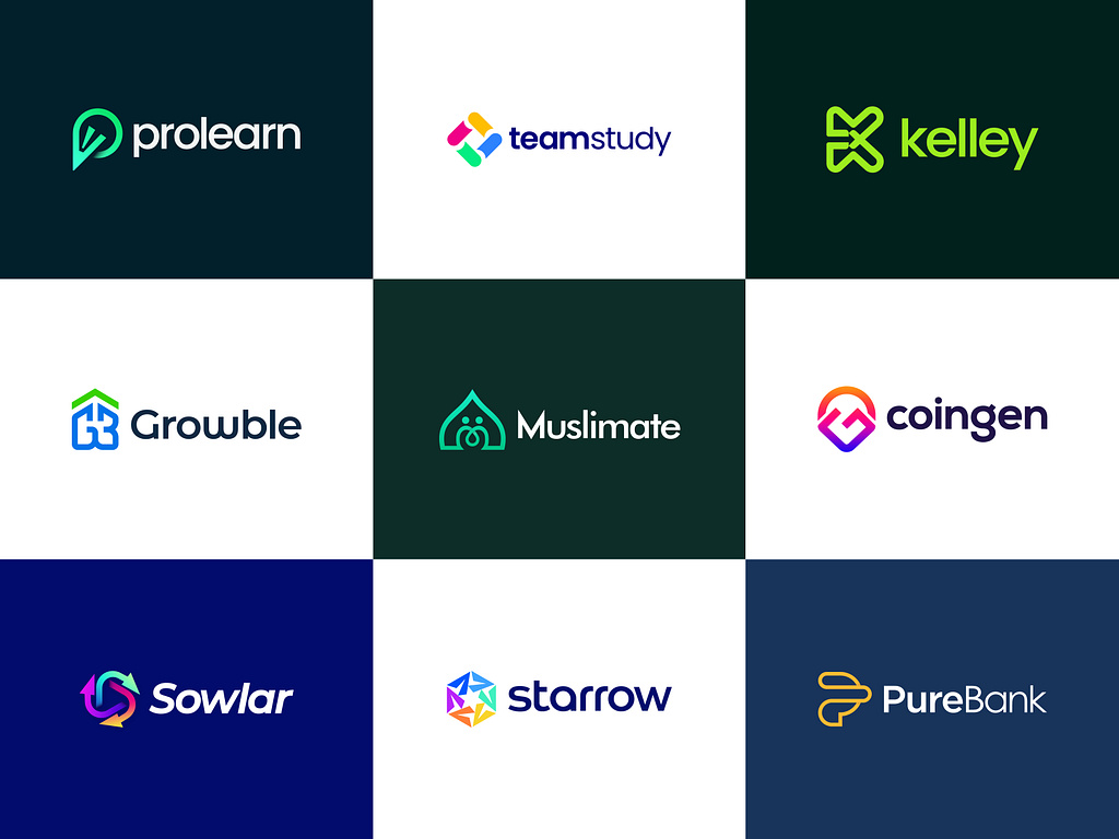 Modern Logos by Jowel Ahmed on Dribbble