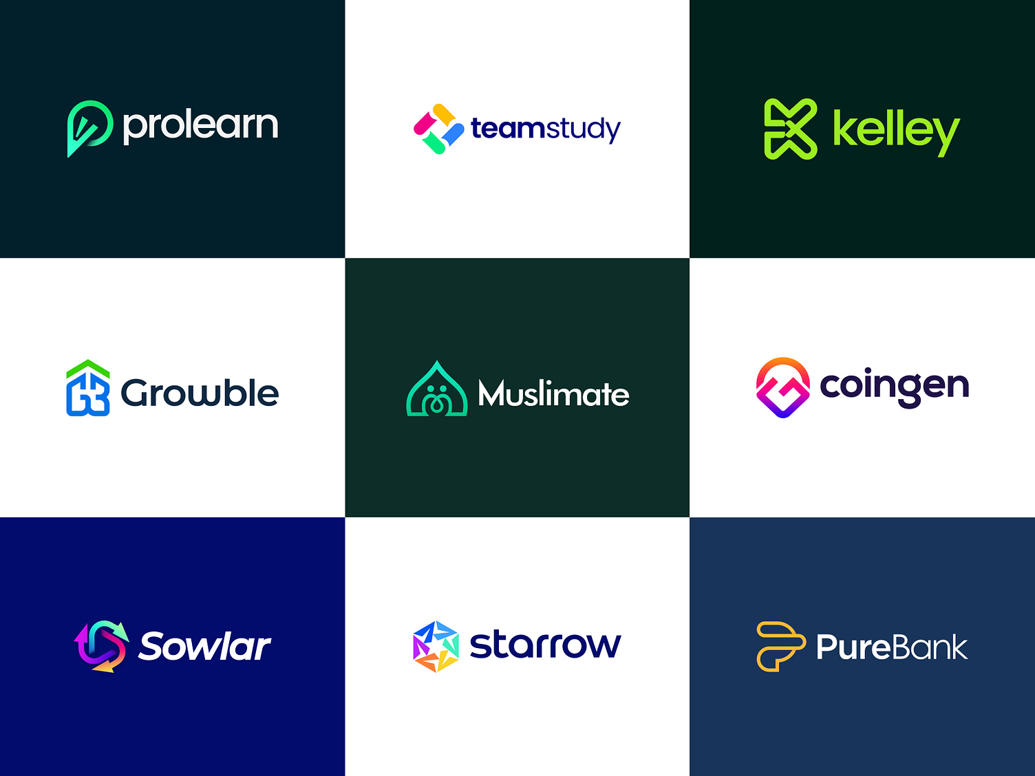 Modern Logos by Jowel Ahmed on Dribbble