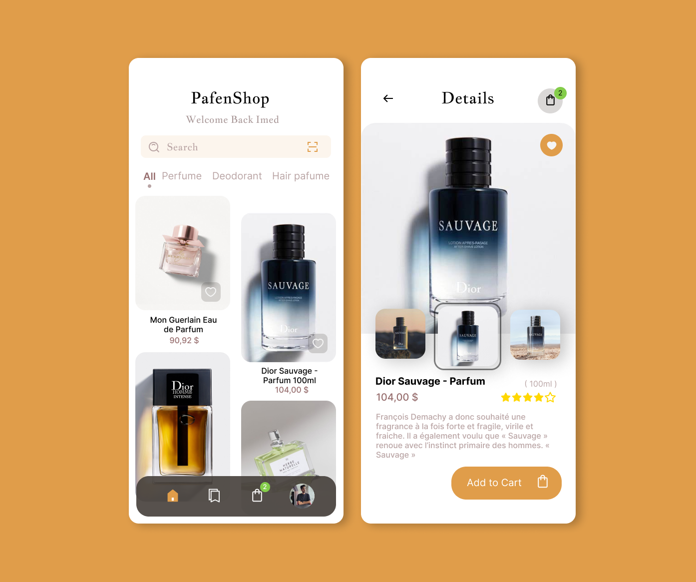 Creative & Morden UI design of E-commerce Mobile Application. by imed ...
