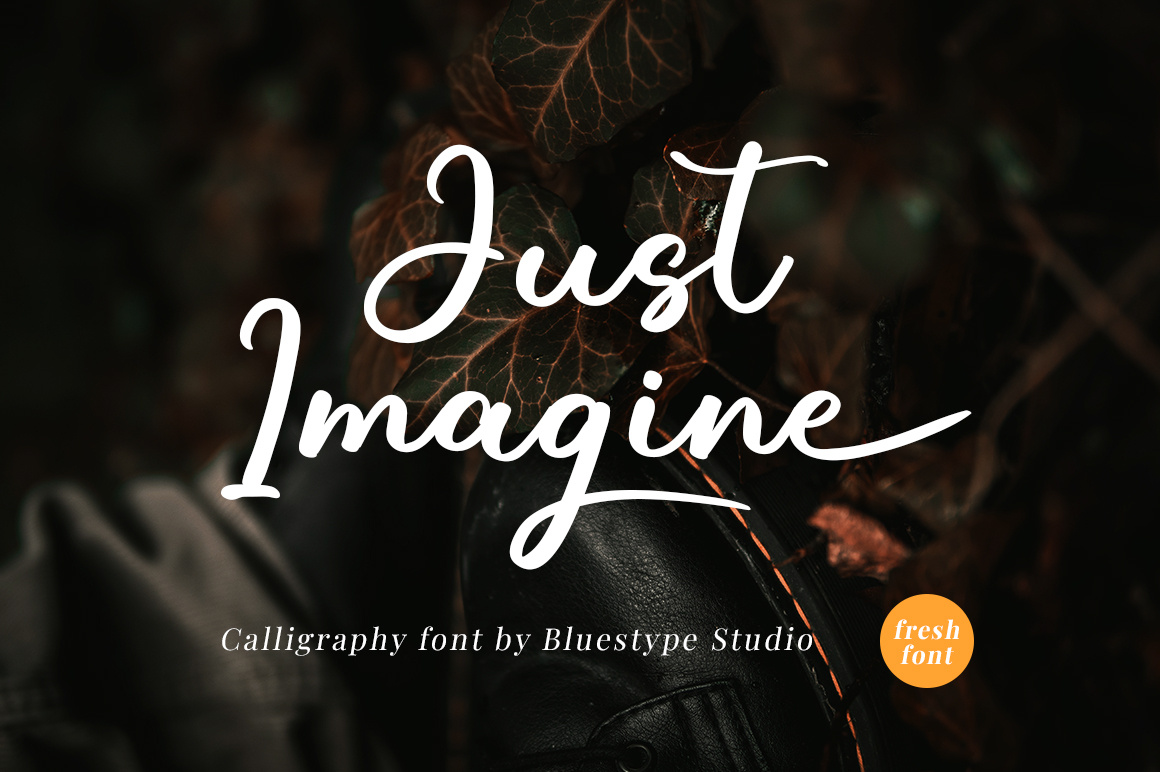Just Imagine - Elegant Calligraphy Font by Bluestype Studio on Dribbble