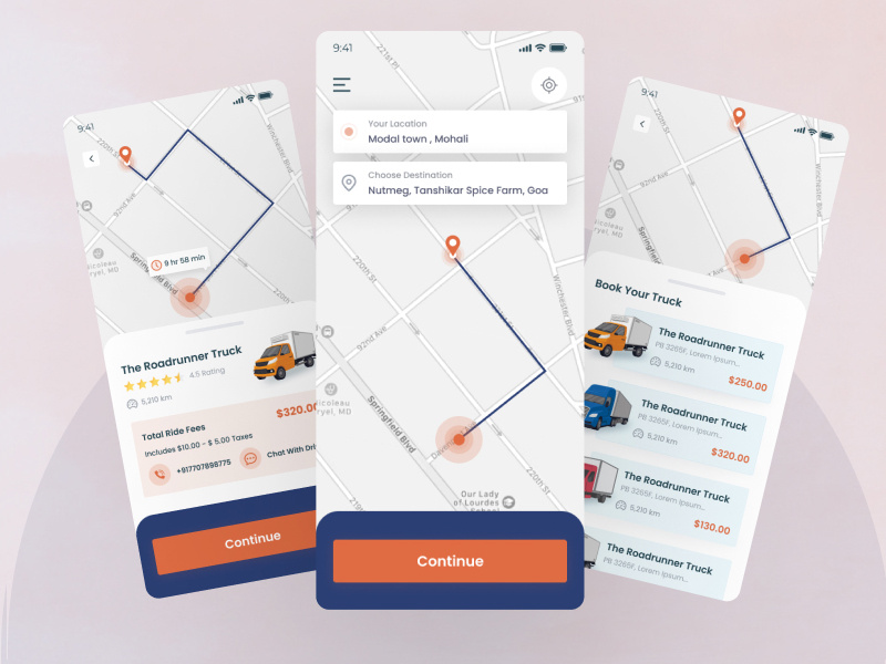 Express Concept UI Kit by UIUX Crafts🥇 on Dribbble