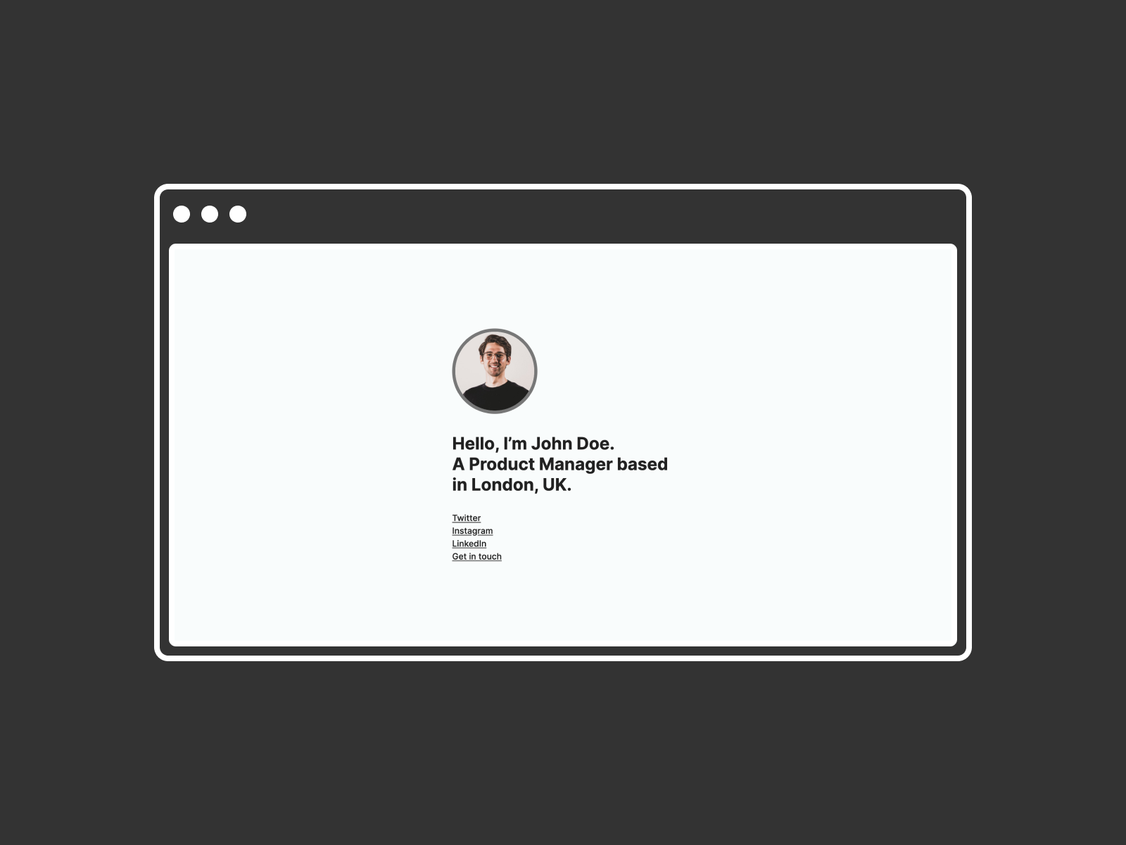 Headline - A HTML/CSS template for your personal brand by Julien Vier ...