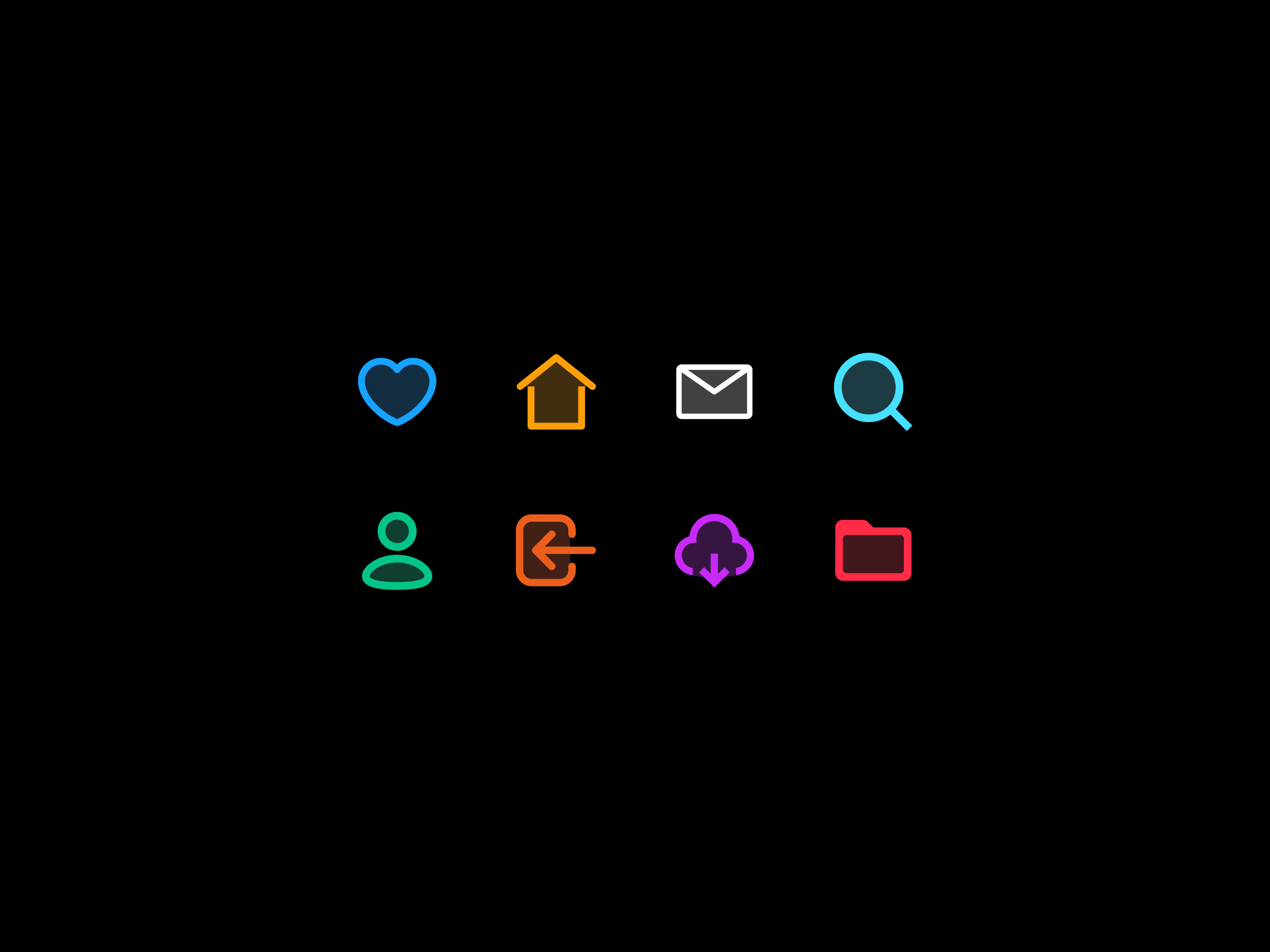 Iconography | Cool Web Icons by Raghib Hussain on Dribbble
