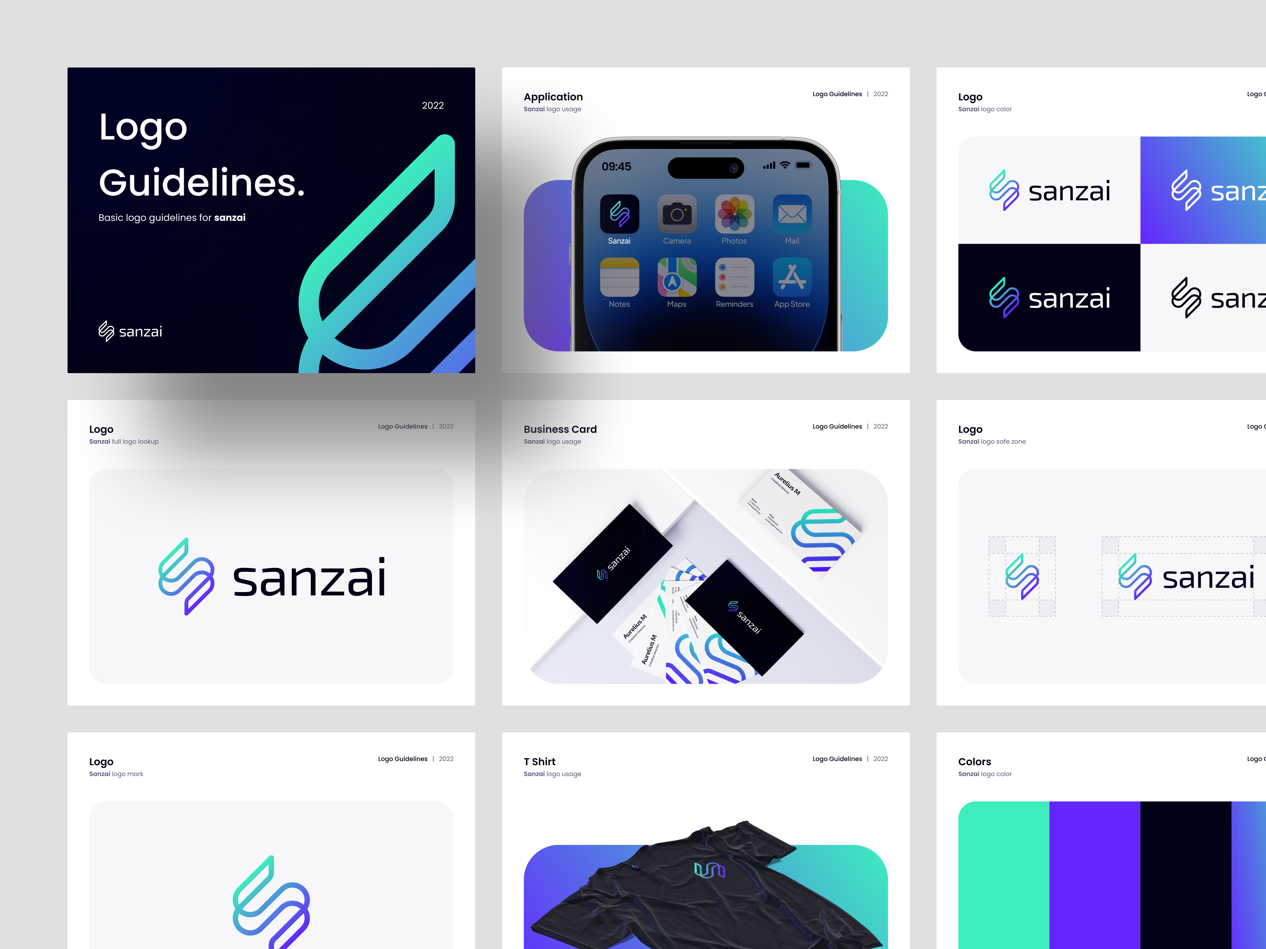 Sanzai - Logo Guidelines by Bagas for Vektora on Dribbble