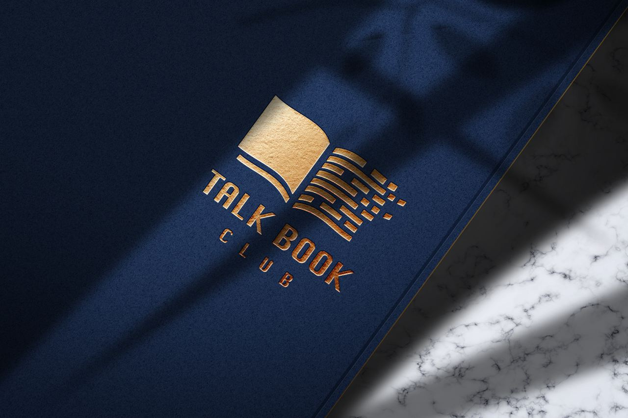 Talk Book Club logo by Rhino Digital on Dribbble