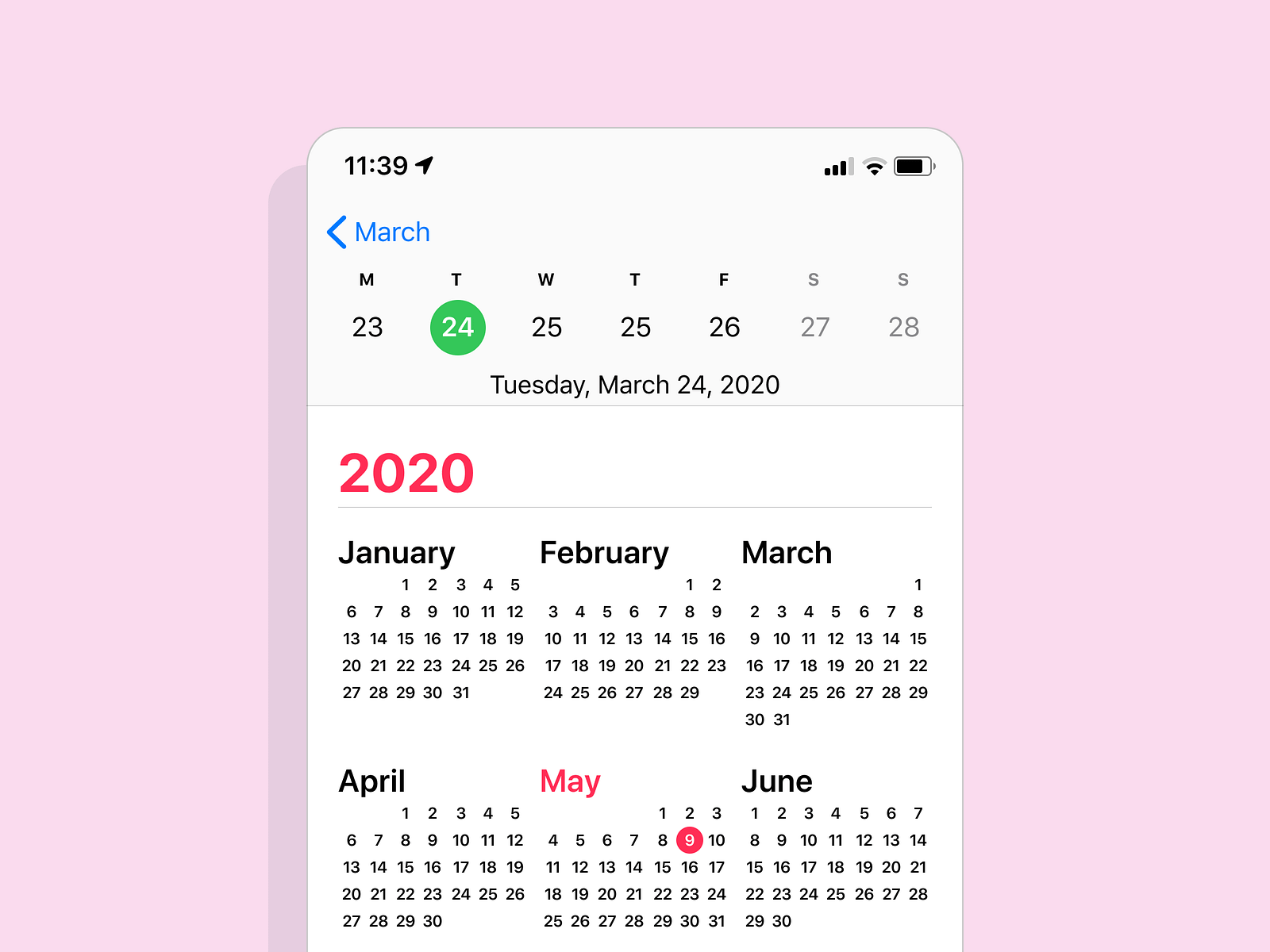 Calendar templates & Date picker UI design by Roman Kamushken for ...