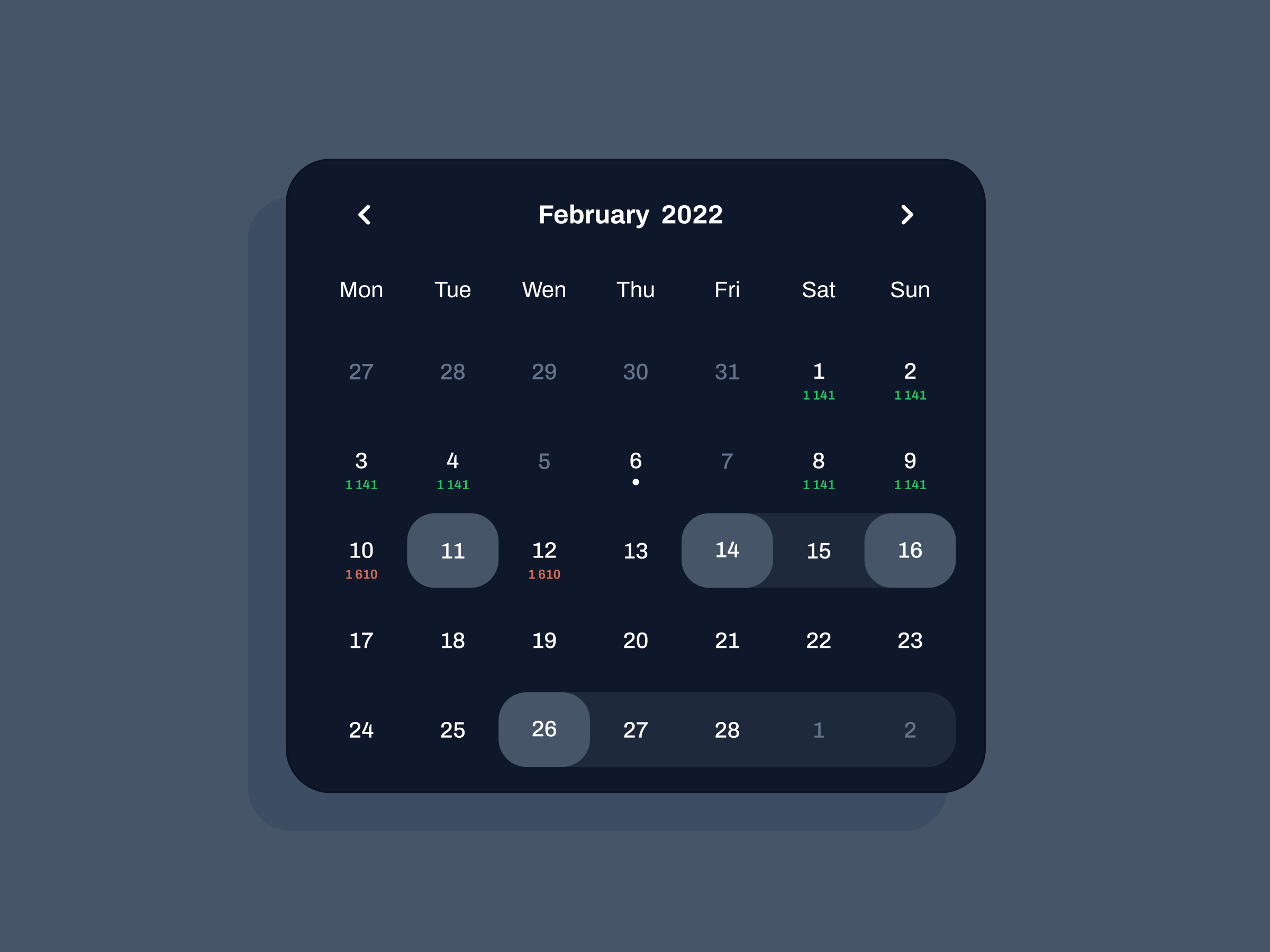 Calendar templates & Date picker UI design by Roman Kamushken for ...