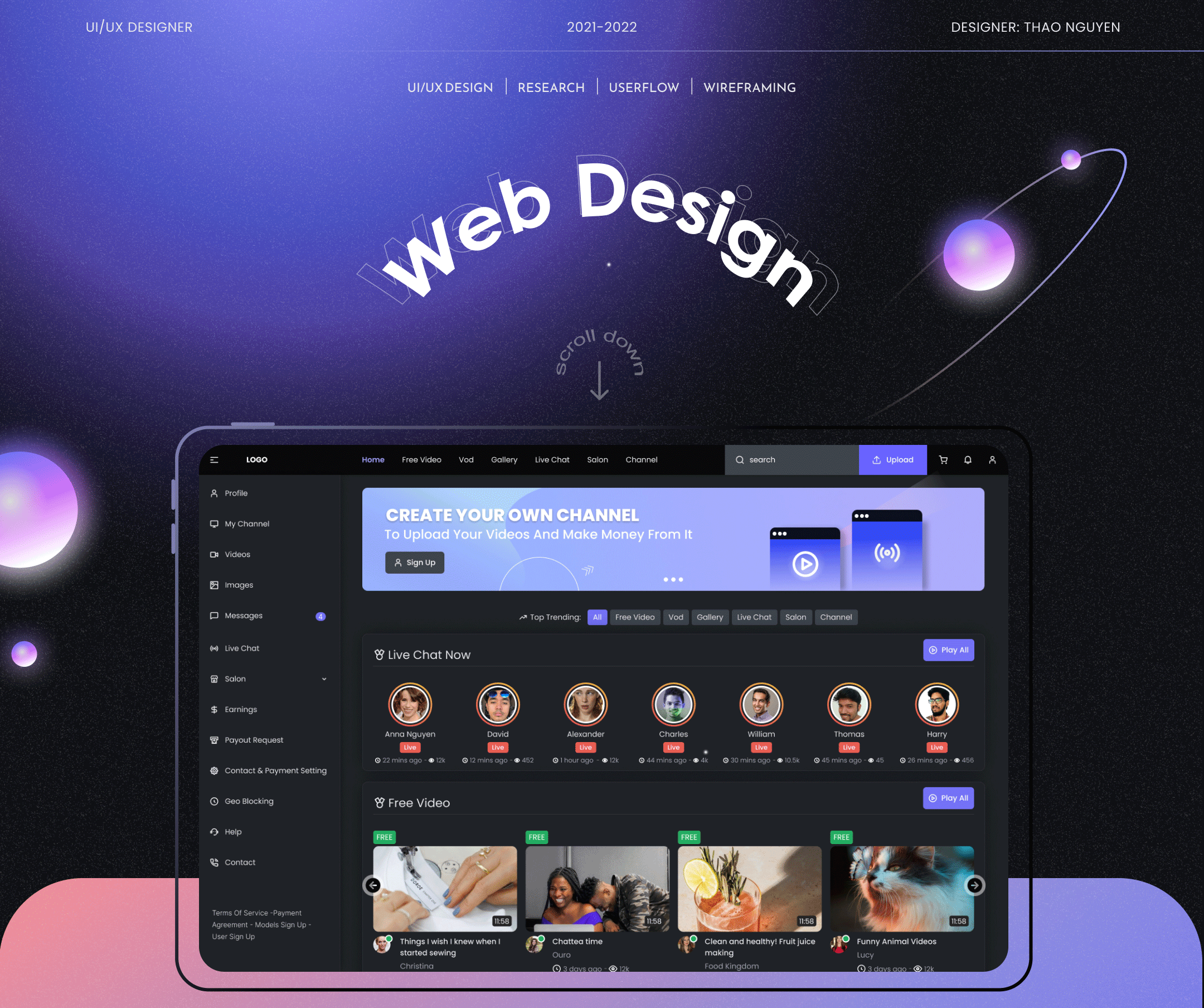 Web Design by ChristyNguyen on Dribbble
