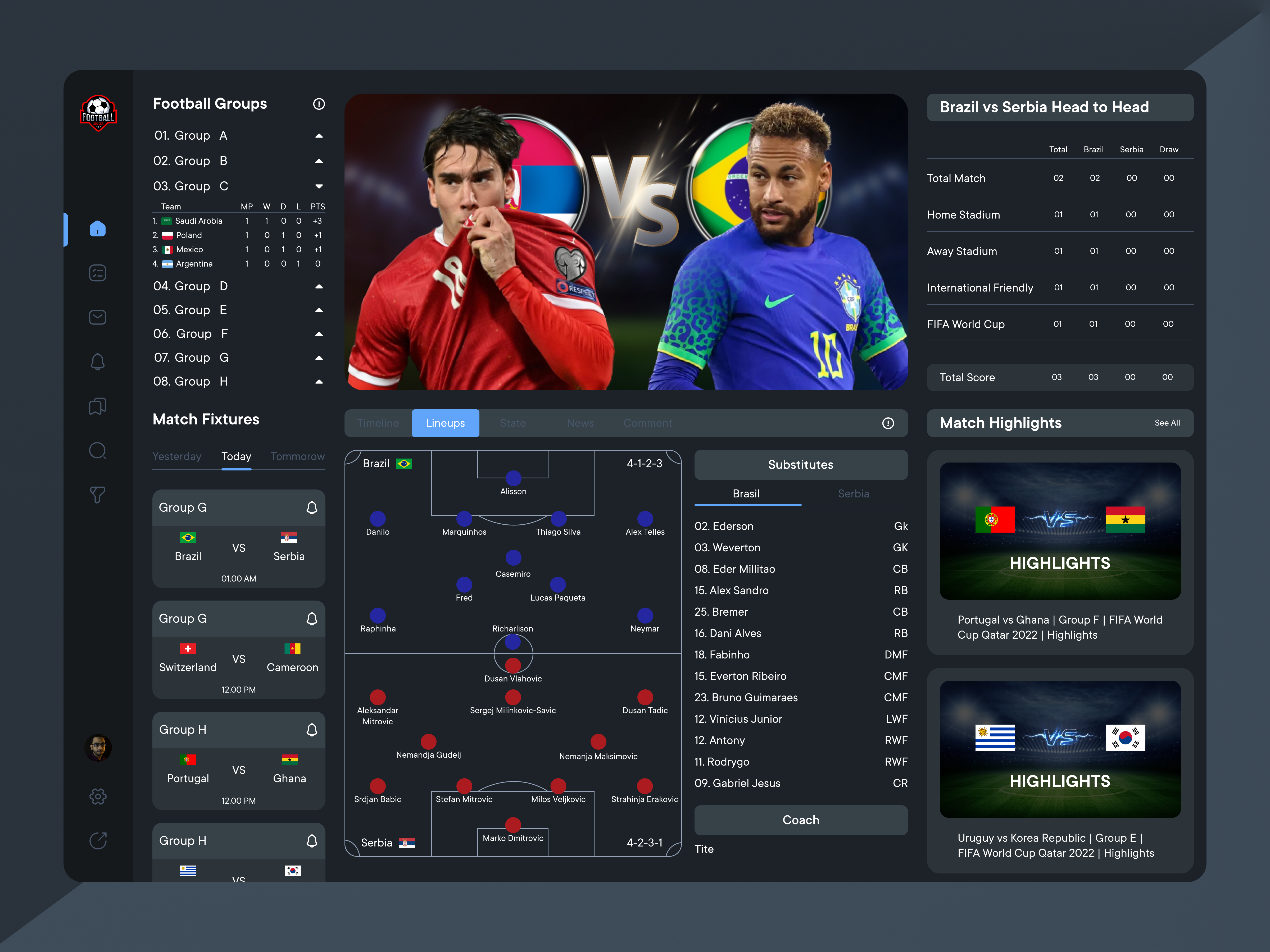 Sports Portal Design by Shahriar Sultan on Dribbble