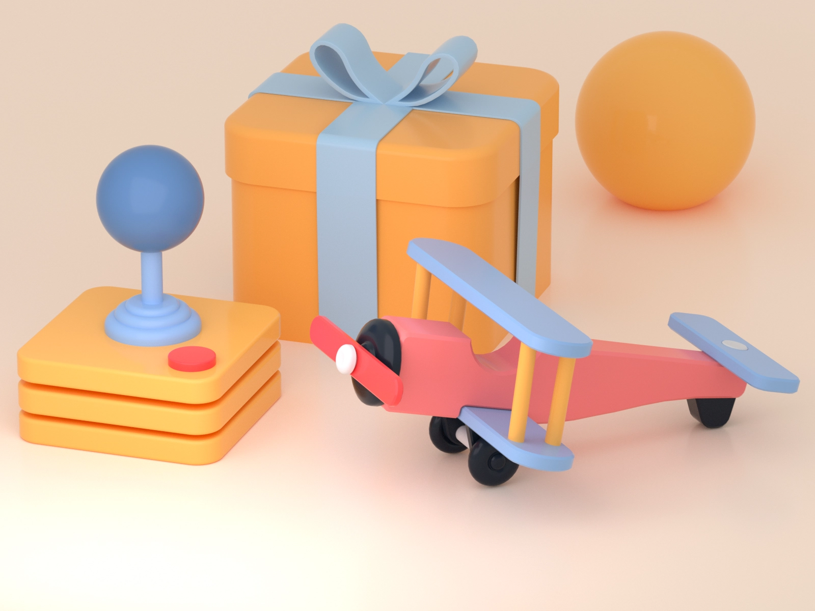 Gift 3D Illustration by GEORGE MIKIASHVILI on Dribbble