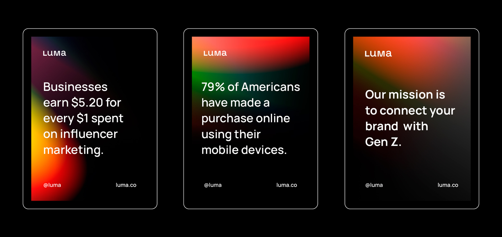 Luma Logotype Design by Lucas Fields on Dribbble