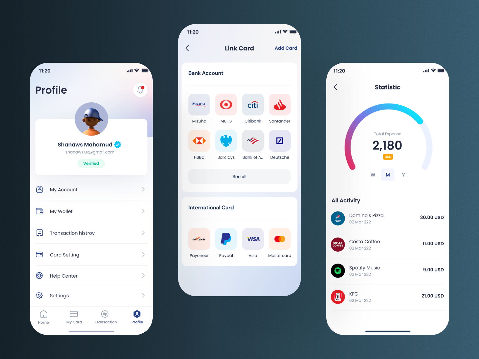 GoPay- Mobile Wallet App by 2Wiz Studio: UI/UX Design Agency on Dribbble
