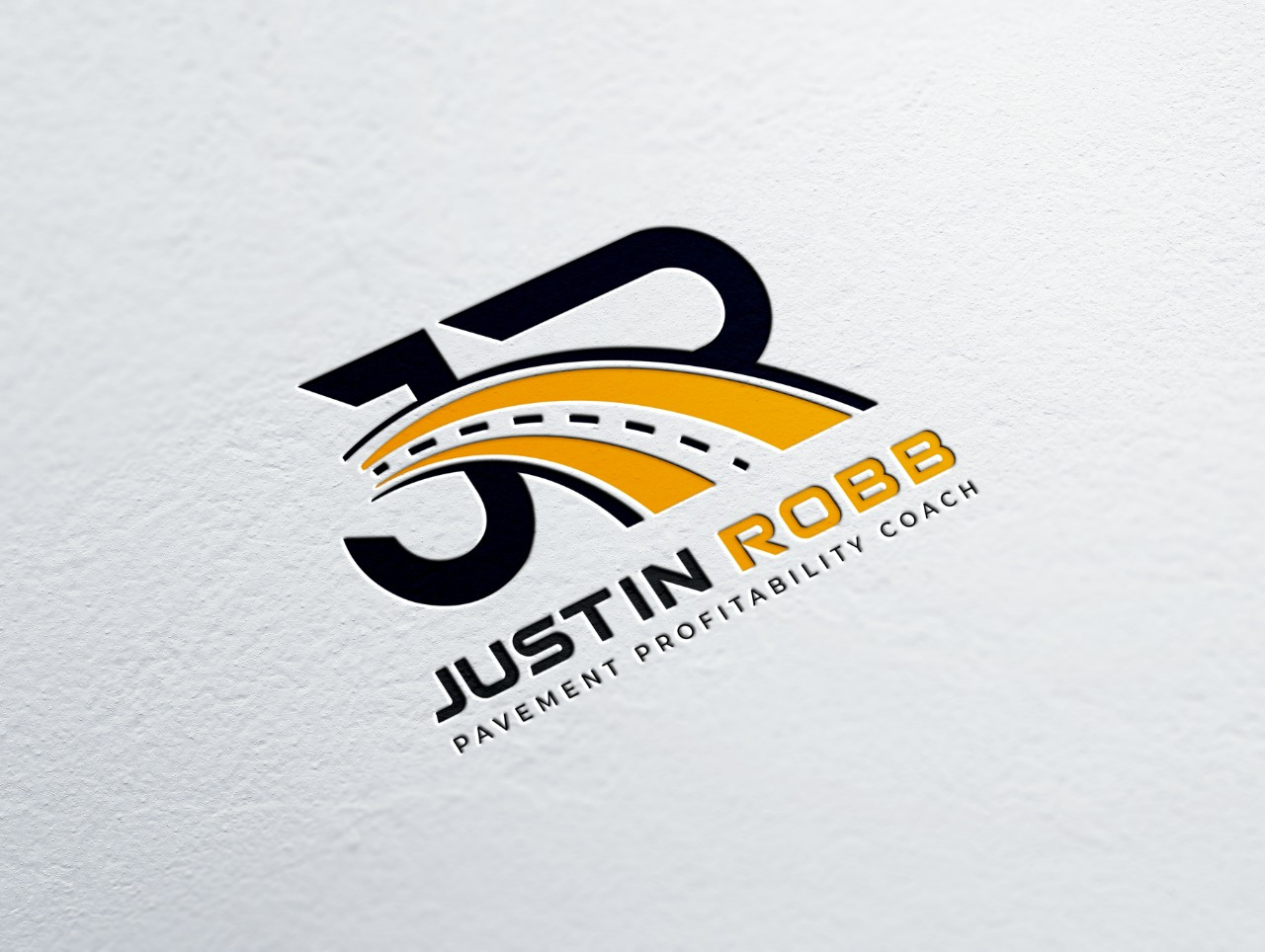 JUSTIN ROBB (ROAD CONSTRUCTION) LOGO DESIGN by YASMIN ALI on Dribbble