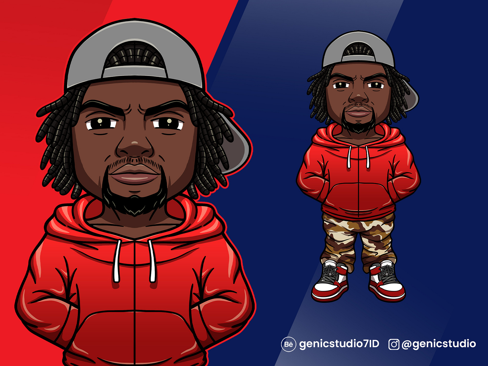 mascot 1 - Custom Cartoon character and mascot design by GenicStudio on ...