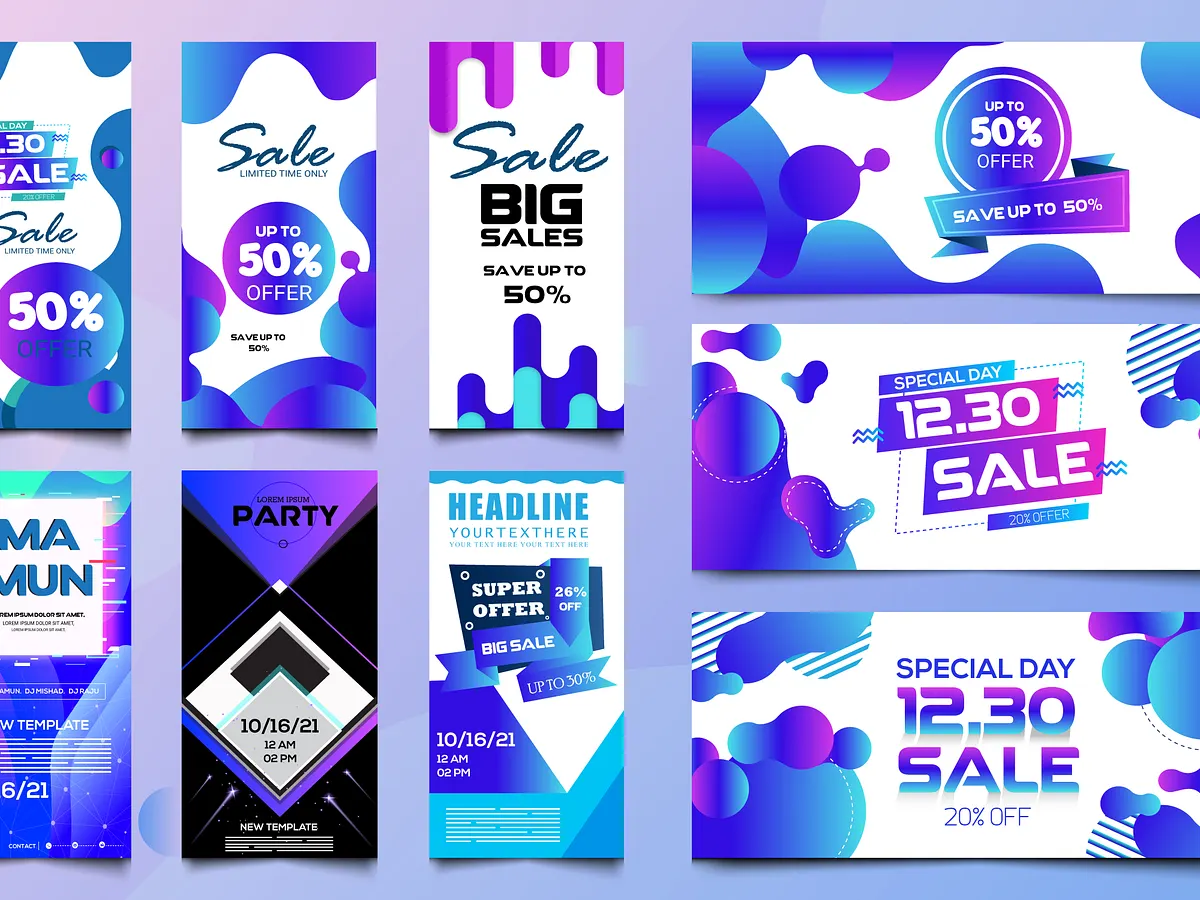 UI Banner designs, themes, templates and downloadable graphic elements ...