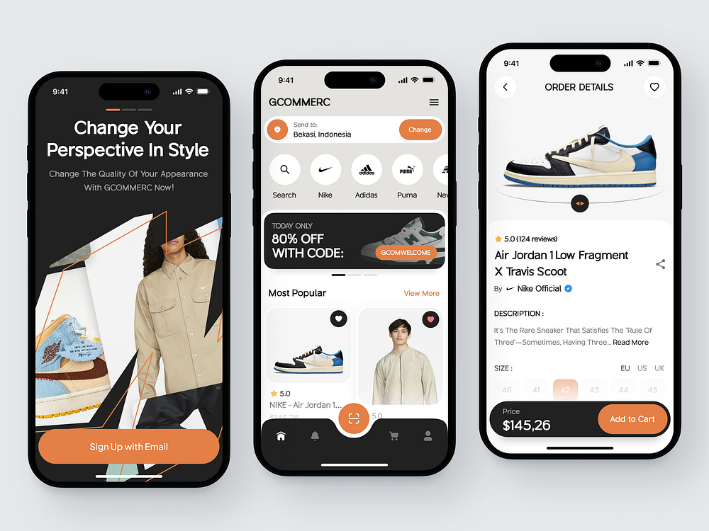 Ecommerce App designs, themes, templates and downloadable graphic ...