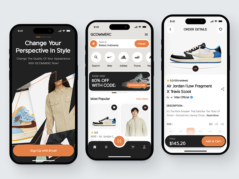 Ecommerce App designs, themes, templates and downloadable graphic ...