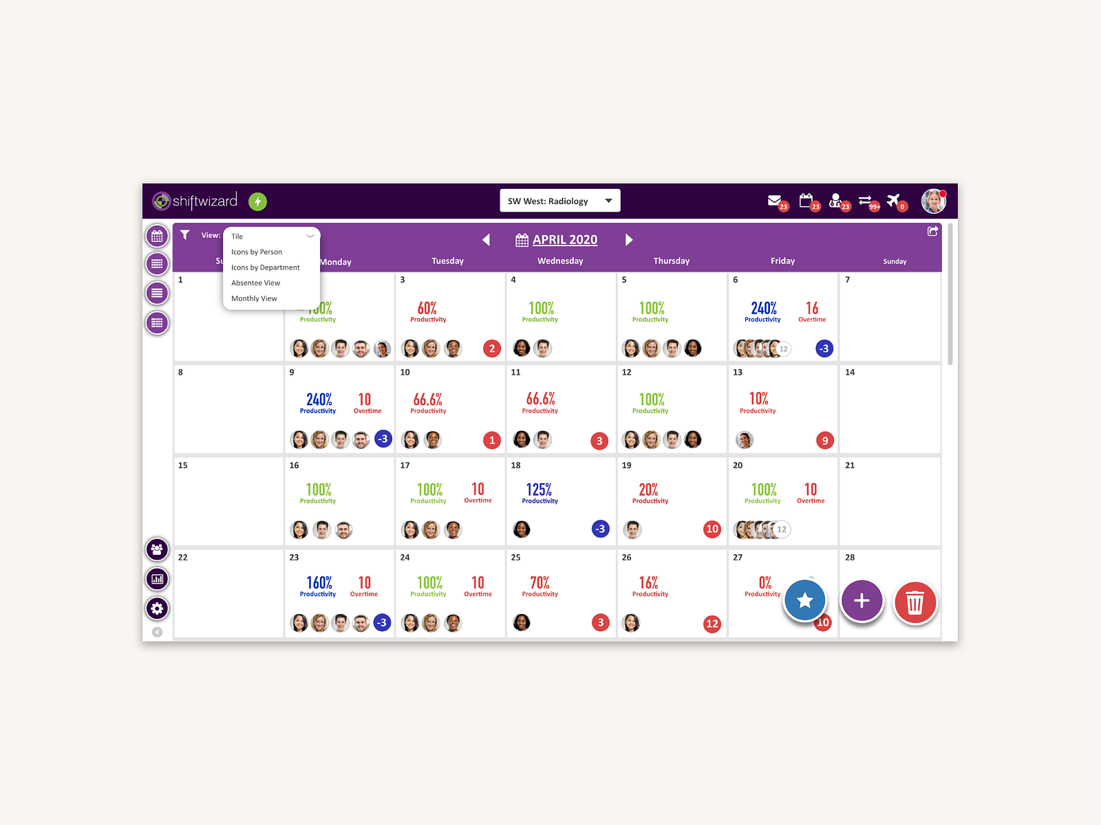 ShiftWizard by Andrew Shingleton on Dribbble