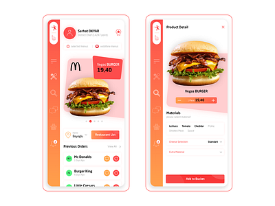 Food App UX designs, themes, templates and downloadable graphic ...