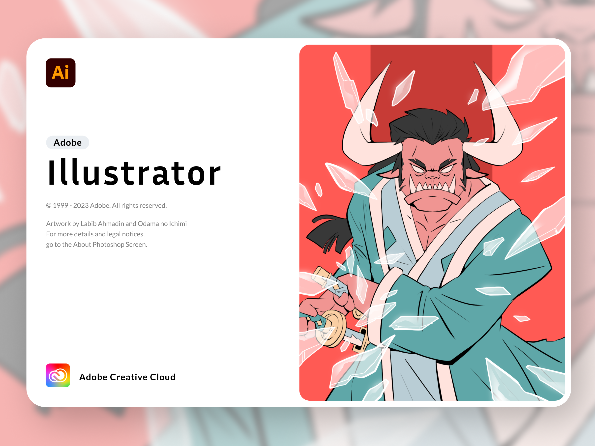Oars Adobe Illustrator Splash Screen 👹 by Labib Ahmadin ⚡️ for Odama on ...