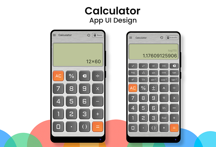Calculator App UI Design by Art Fusionist on Dribbble
