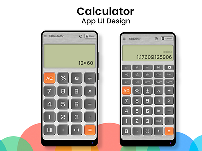 Calculator App UI Design by Art Fusionist on Dribbble