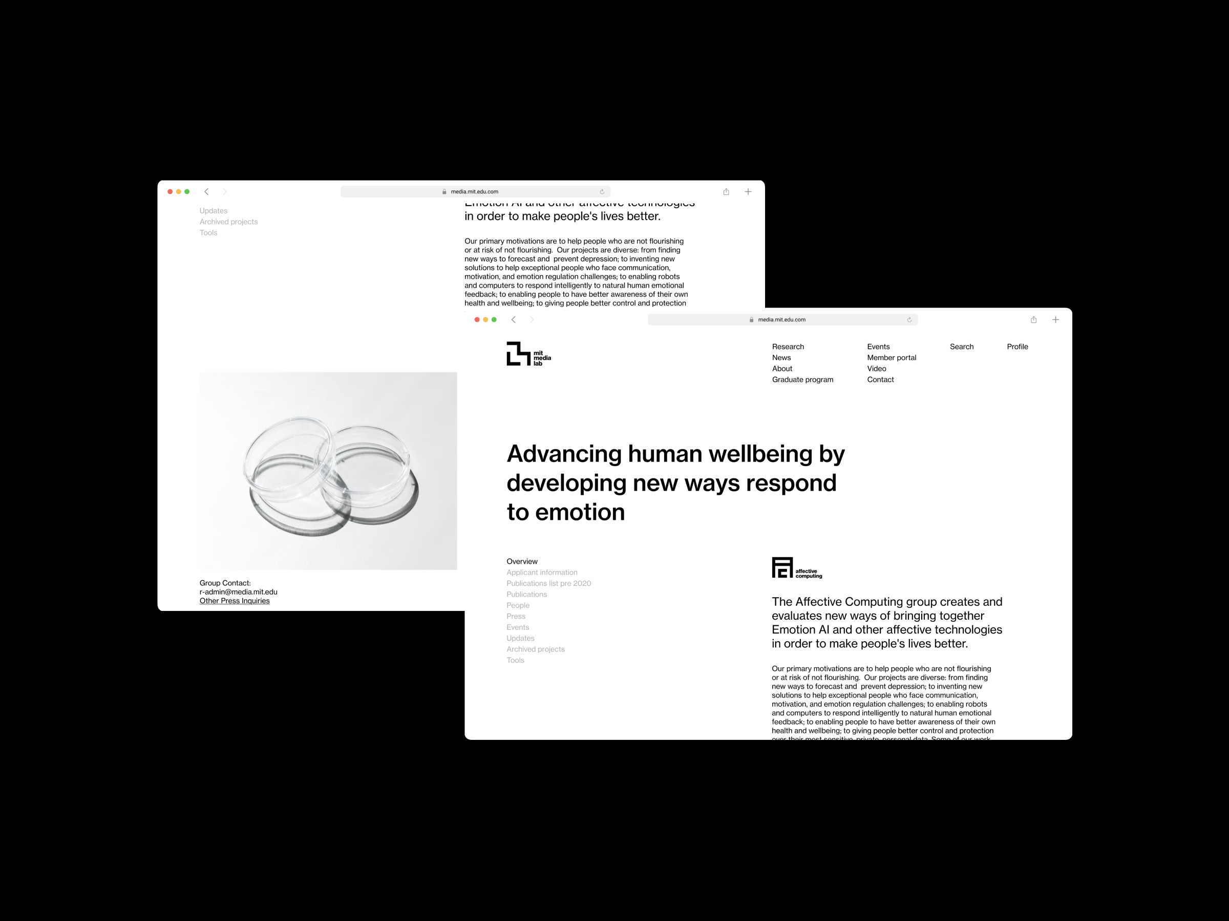 MIT Medial Lab redesign by Natalya Stralenya on Dribbble