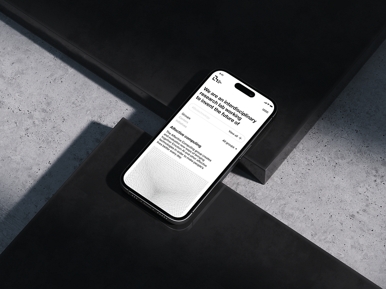 MIT Media Lab redesign concept by Natalya Stralenya on Dribbble