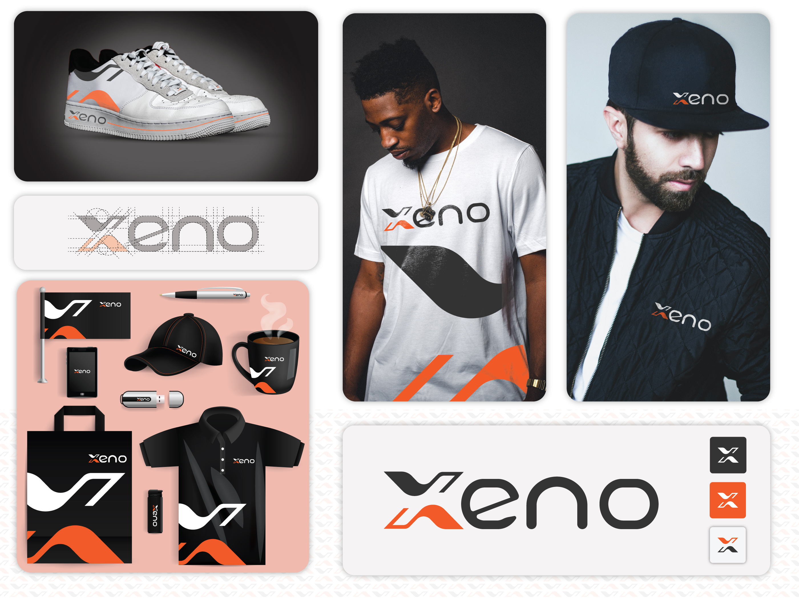 Xeno Branding Identity by AM AKONDO on Dribbble