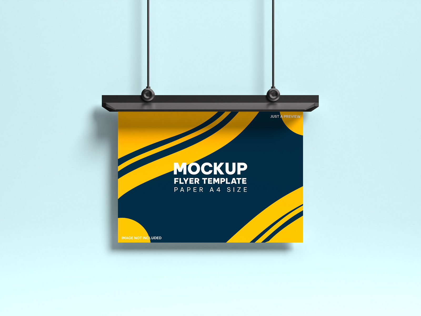 3D modelling Poster or flyer template mockup by Wisnu Adiyaputra on ...